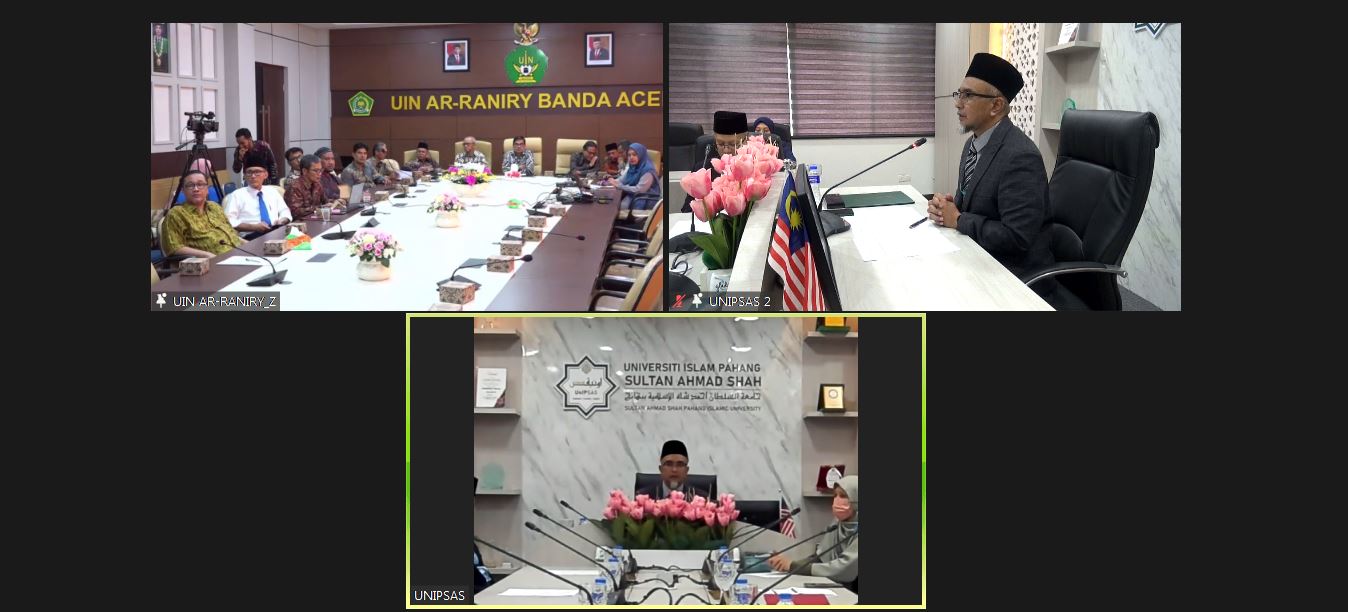 MoU UnIPSAS Dan Universitas Islam Negeri Ar-Raniry | Universiti Islam Pahang Sultan Ahmad Shah