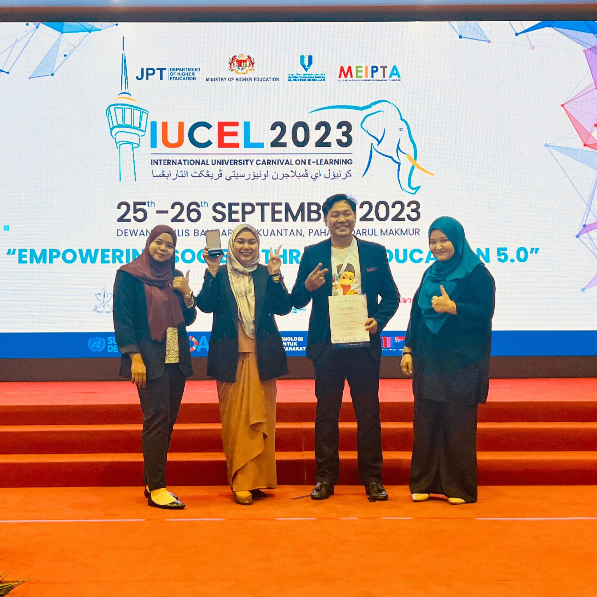 UnIPSAS Merangkul Perak di Pertandingan International University ...