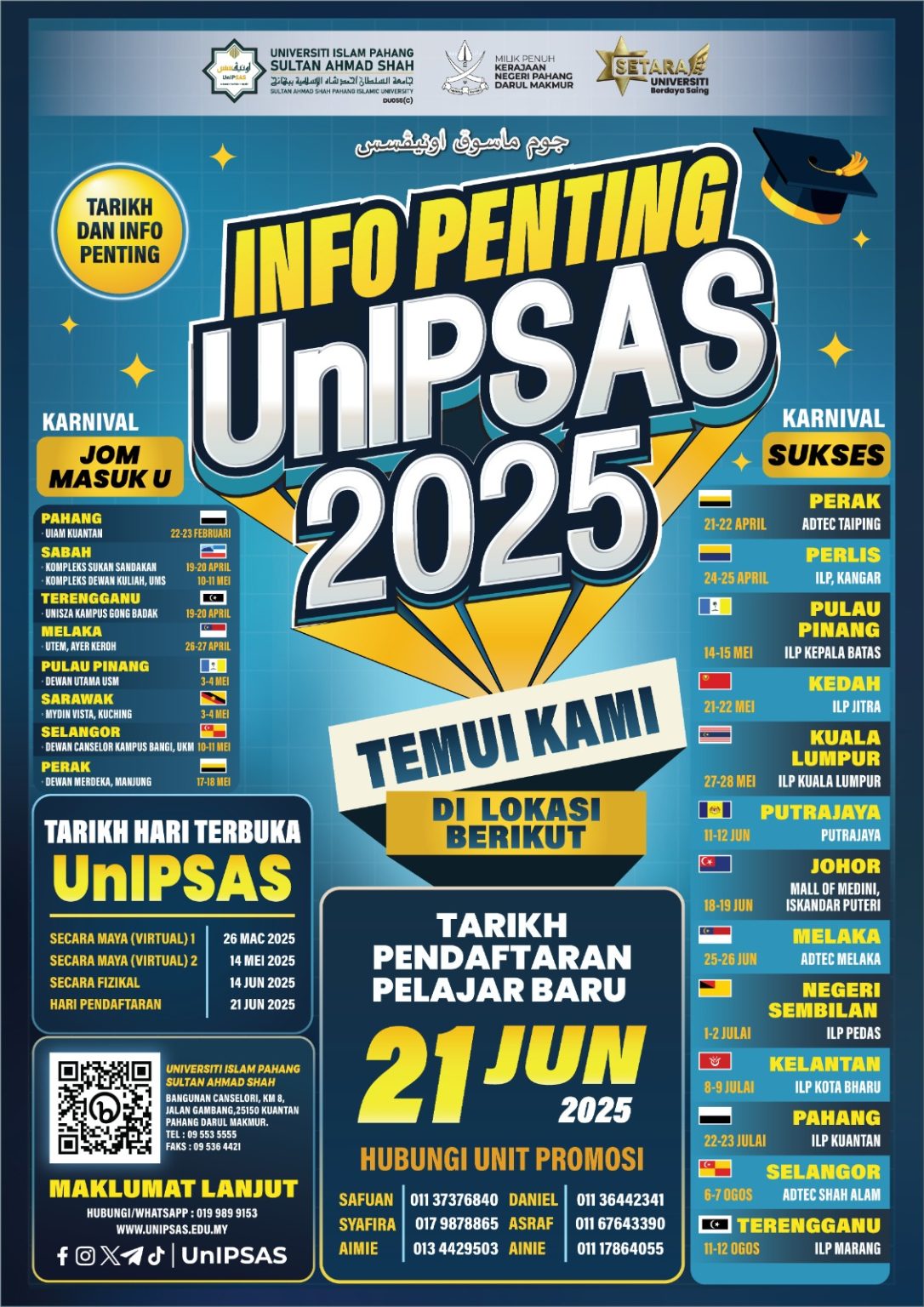 TEMUI UnIPSAS di KARNIVAL SUKSES (LOKASI : PUTRAJAYA) | Universiti ...